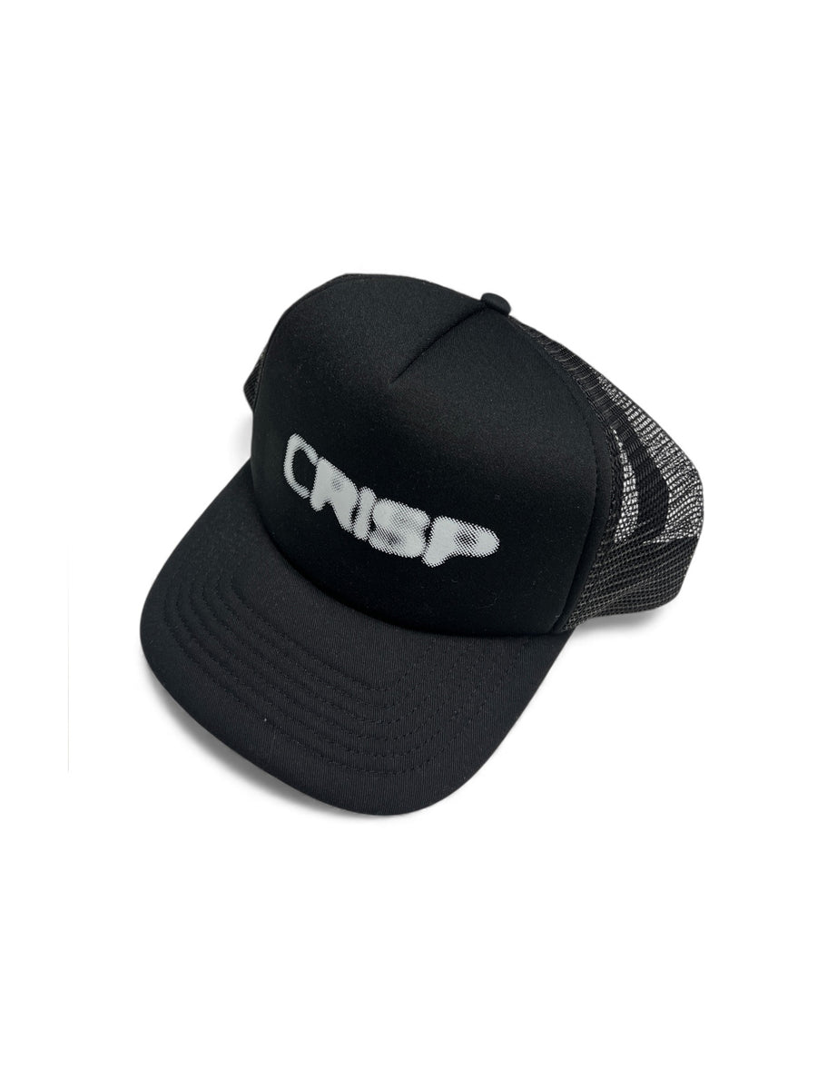 basic crisp logo trucker hat – CRISP